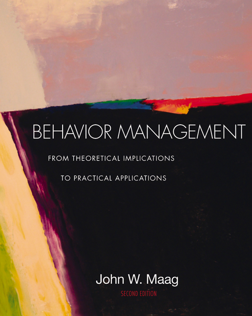 Behavior Management: From Theoretical Implications to Practical ...