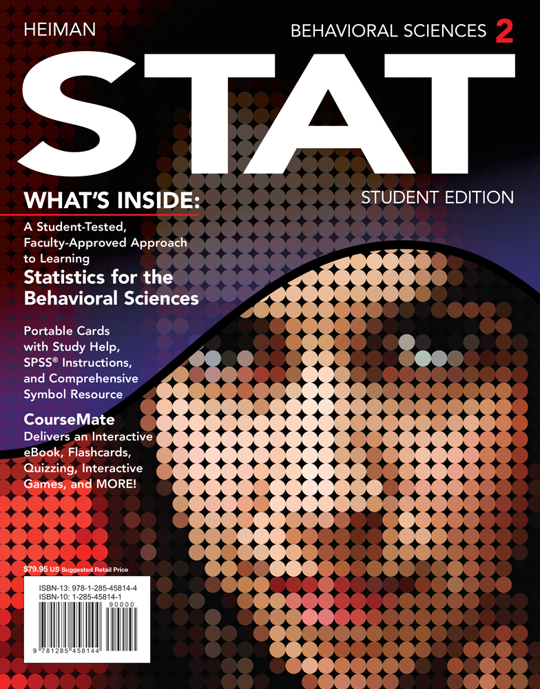 Behavioral Sciences STAT, 2nd Edition - Cengage