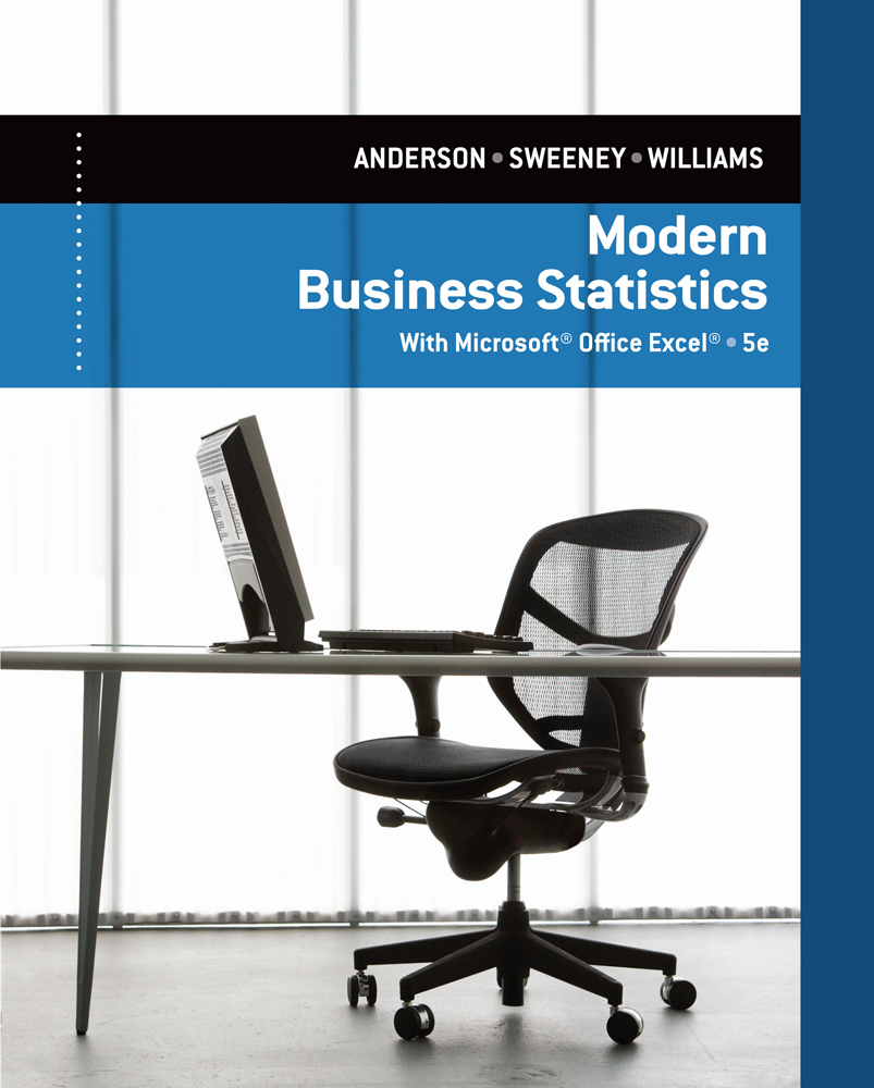 Modern Business Statistics with Microsoft® Excel®, 5th Edition ...