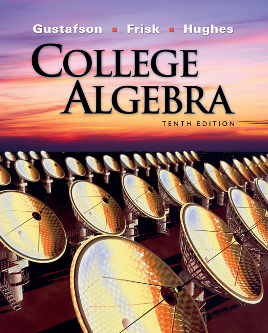 College Algebra, 10th Edition - Cengage