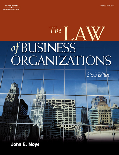 The Law of Business Organizations, 6th Edition - 9781401820190 - Cengage