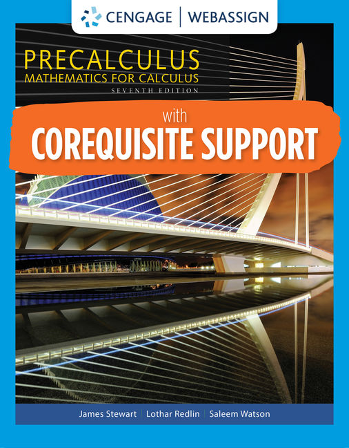 WebAssign with Corequisite Support for Precalculus, 7th Edition - Cengage