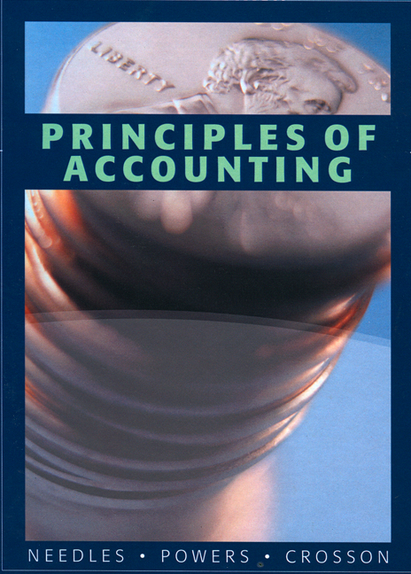 Principles of Accounting, Classic, 9th Edition - Cengage