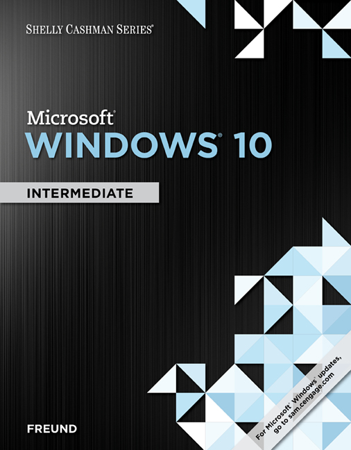 Shelly Cashman Series® Microsoft® Windows 10: Introductory, 1st Edition ...