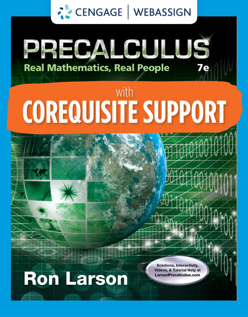 WebAssign with Corequisite Support for Precalculus: Real Mathematics ...