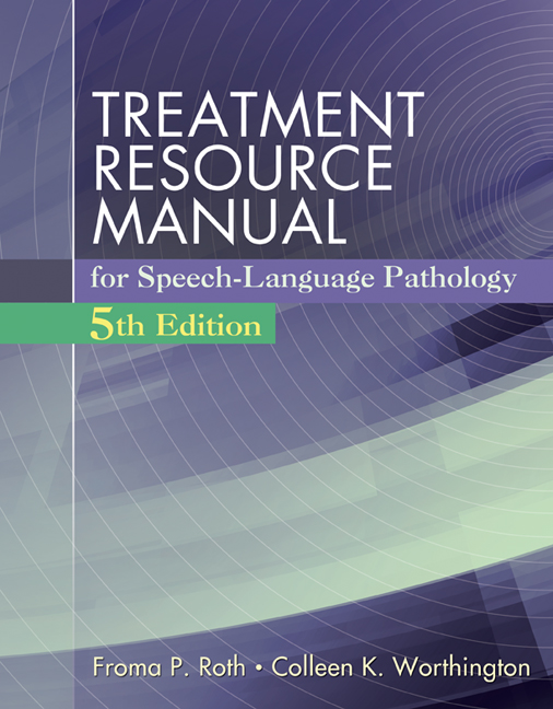 Treatment Resource Manual for Speech Language Pathology, 5th Edition ...