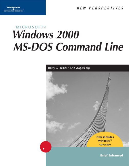 New Perspectives on Microsoft Windows 2000 MS-DOS Command Line, Brief ...