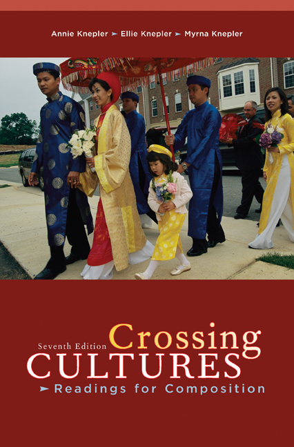 Crossing Cultures: Readings for Composition, 7th Edition - Cengage