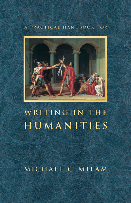 A Practical Handbook for Writing in the Humanities, 1st Edition - Cengage