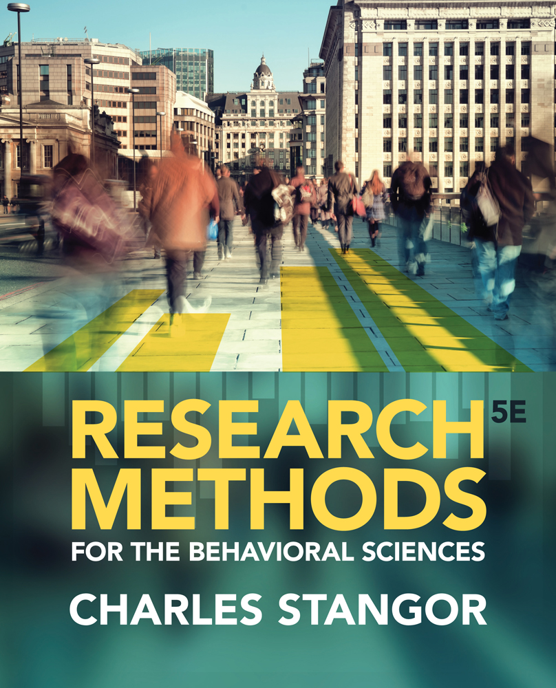 Research Methods for the Behavioral Sciences, 5th Edition ...