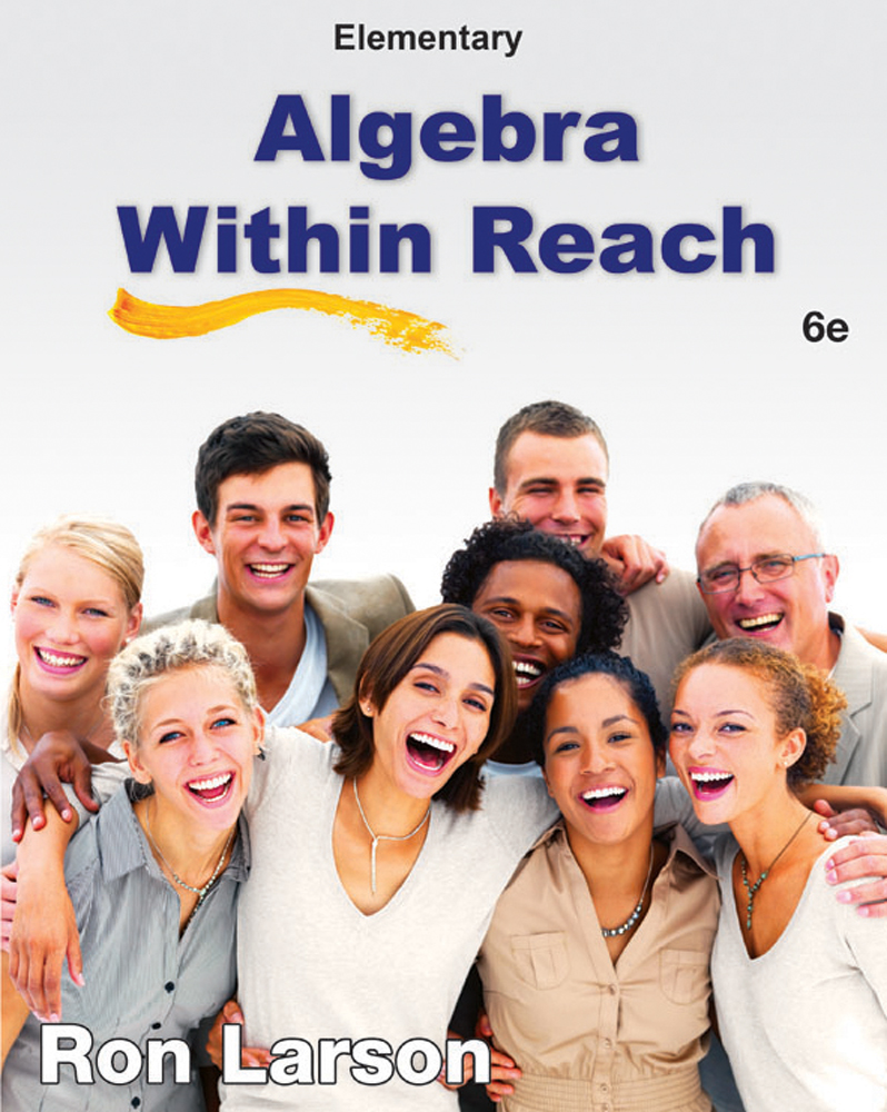Elementary Algebra: Algebra Within Reach, 6th Edition - Cengage