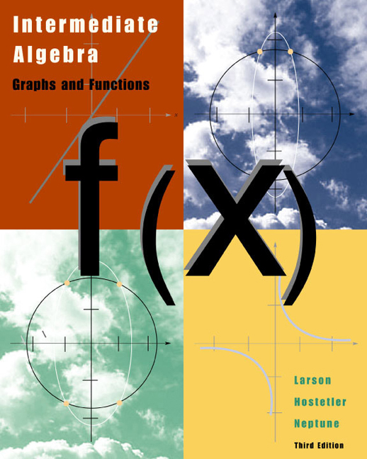 Intermediate Algebra: Graphs and Functions, 3rd Edition - Cengage