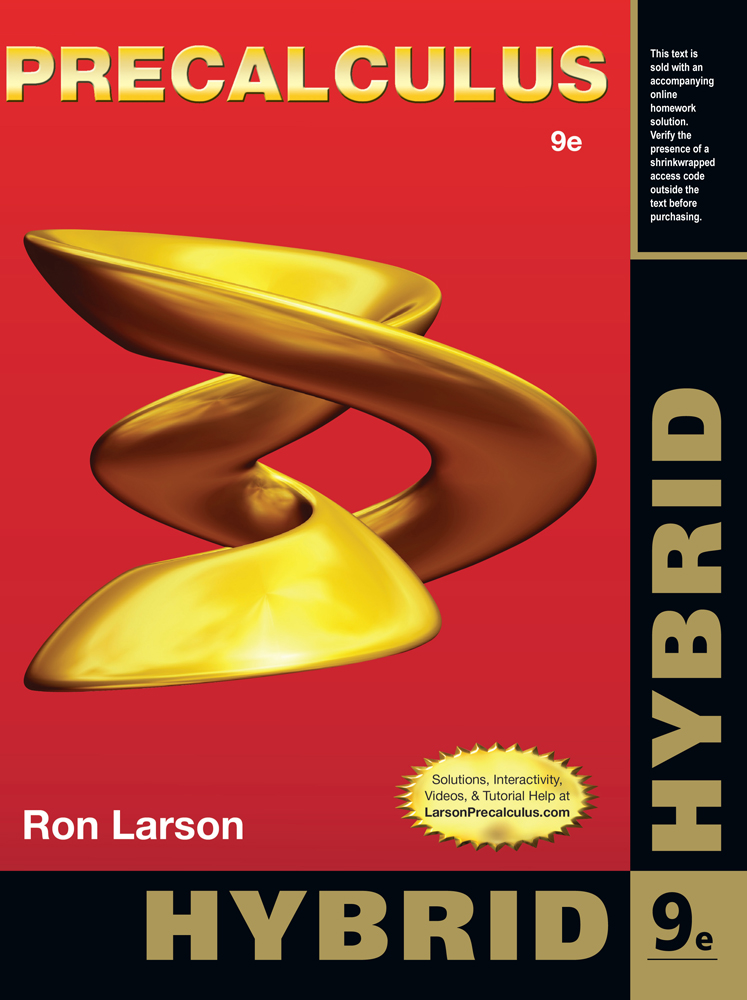 Precalculus, 9th Edition - Cengage