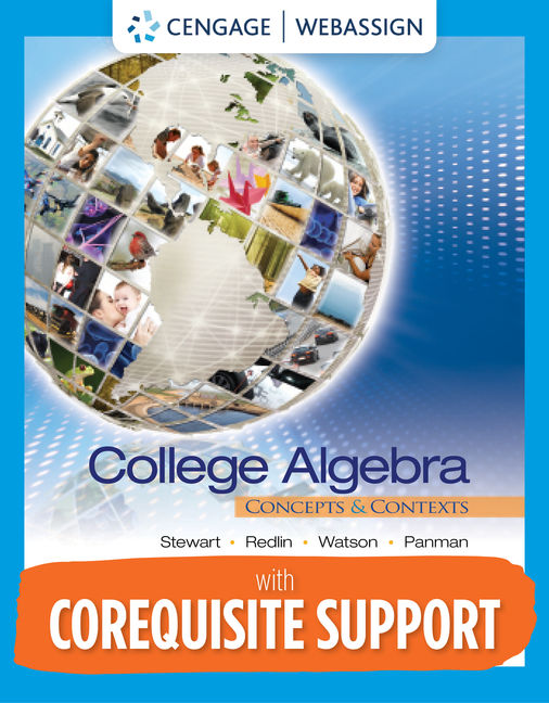 WebAssign with Corequisite Support for College Algebra: Concepts and ...