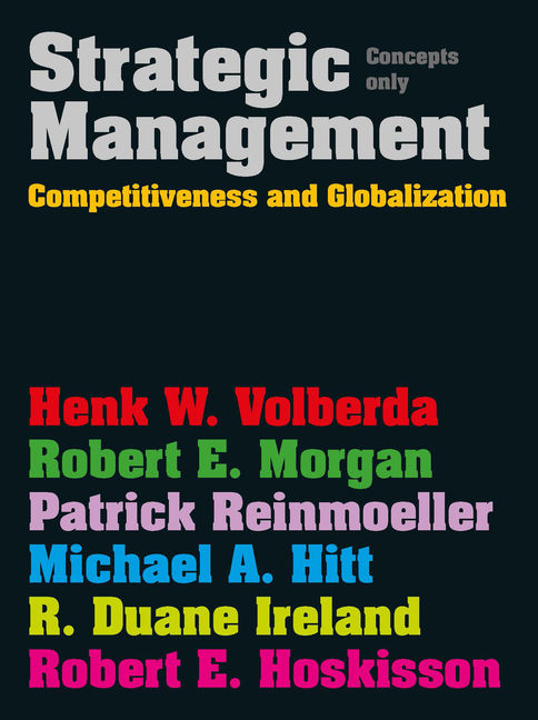 Strategic Management: Concepts Only 1e, 1st Edition - 9781408049150 ...