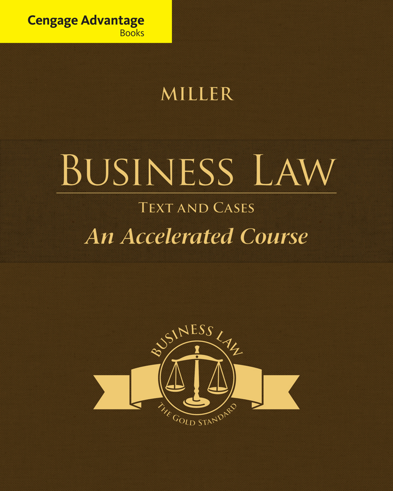 Cengage Advantage Books: Business Law: Text & Cases - An Accelerated ...
