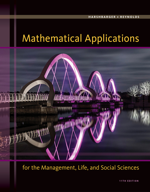 Mathematical Applications for the Management, Life, and Social Sciences ...