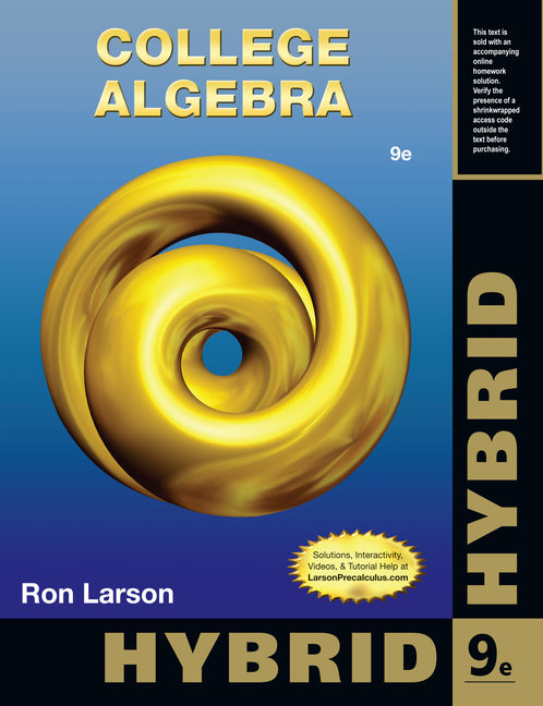 College Algebra, 9th Edition - Cengage