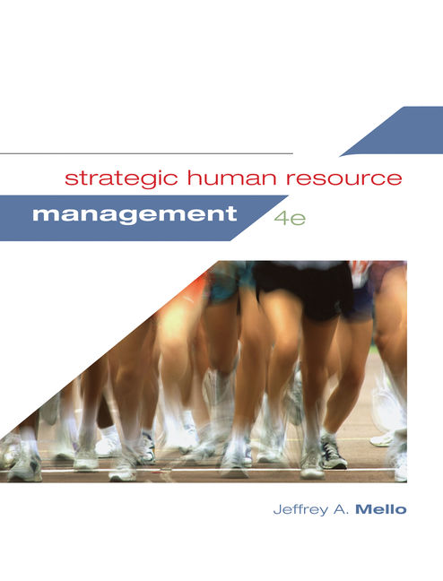 Strategic Human Resource Management, 4th Edition - Cengage