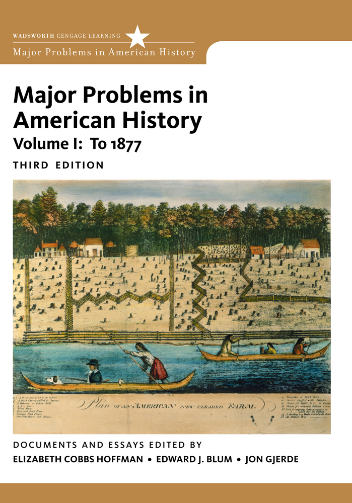 Major Problems in American History, 3rd Edition - 9780495915133 - Cengage