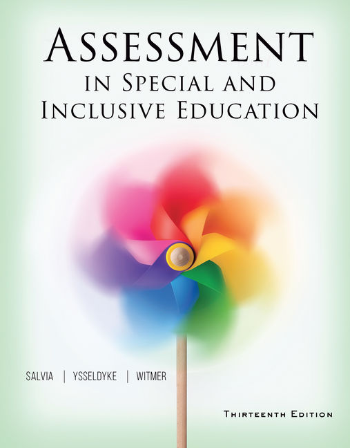 Assessment in Special and Inclusive Education, 13th Edition ...