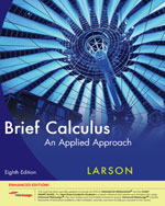 Brief Calculus: An Applied Approach, Enhanced Edition, 8th Edition ...
