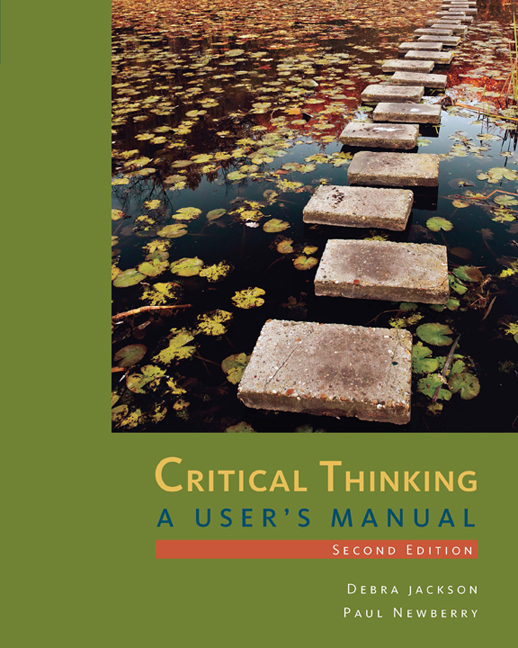 Critical Thinking: A User's Manual, 2nd Edition - 9781285196848 - Cengage
