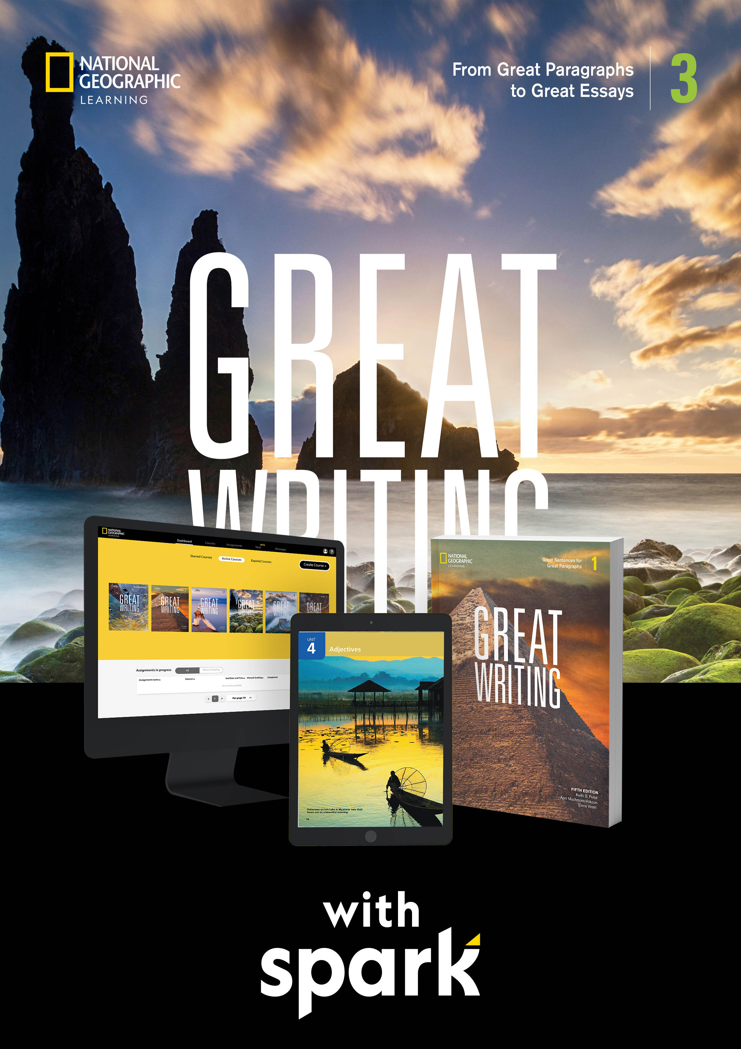 Great Writing 3 with the Spark platform