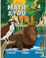 Math & YOU (2024) - Grade 4 Student Edition Set, Volumes 1 & 2